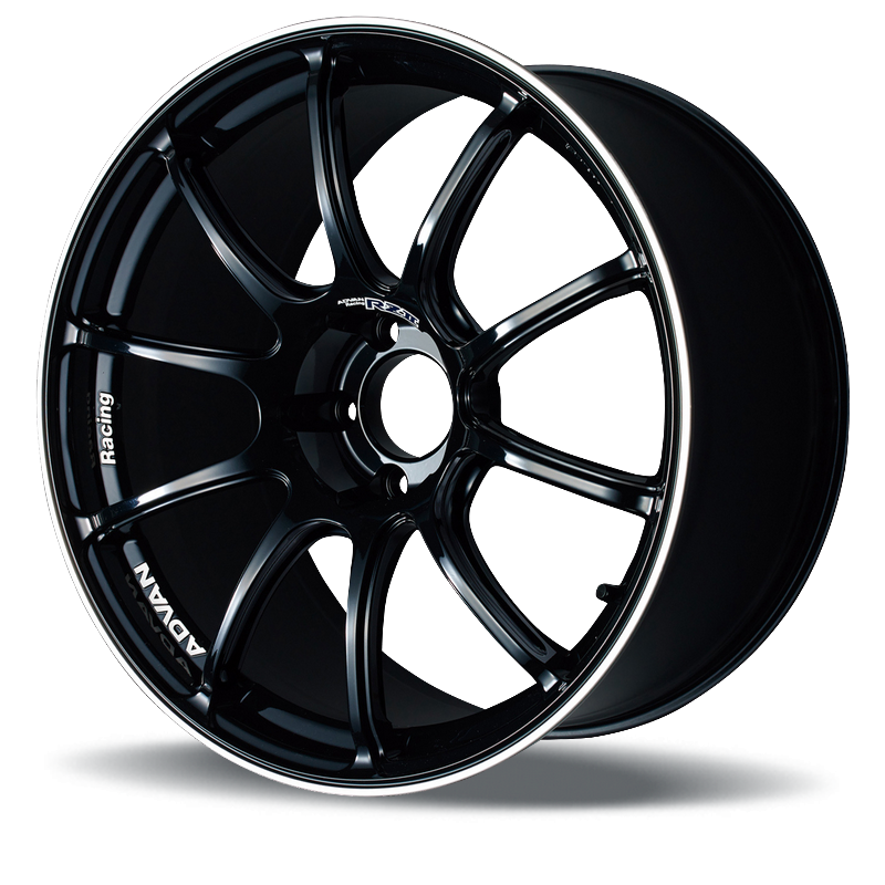 ADVAN Racing RZII - racing gloss black & ring – Lester.ch Shop